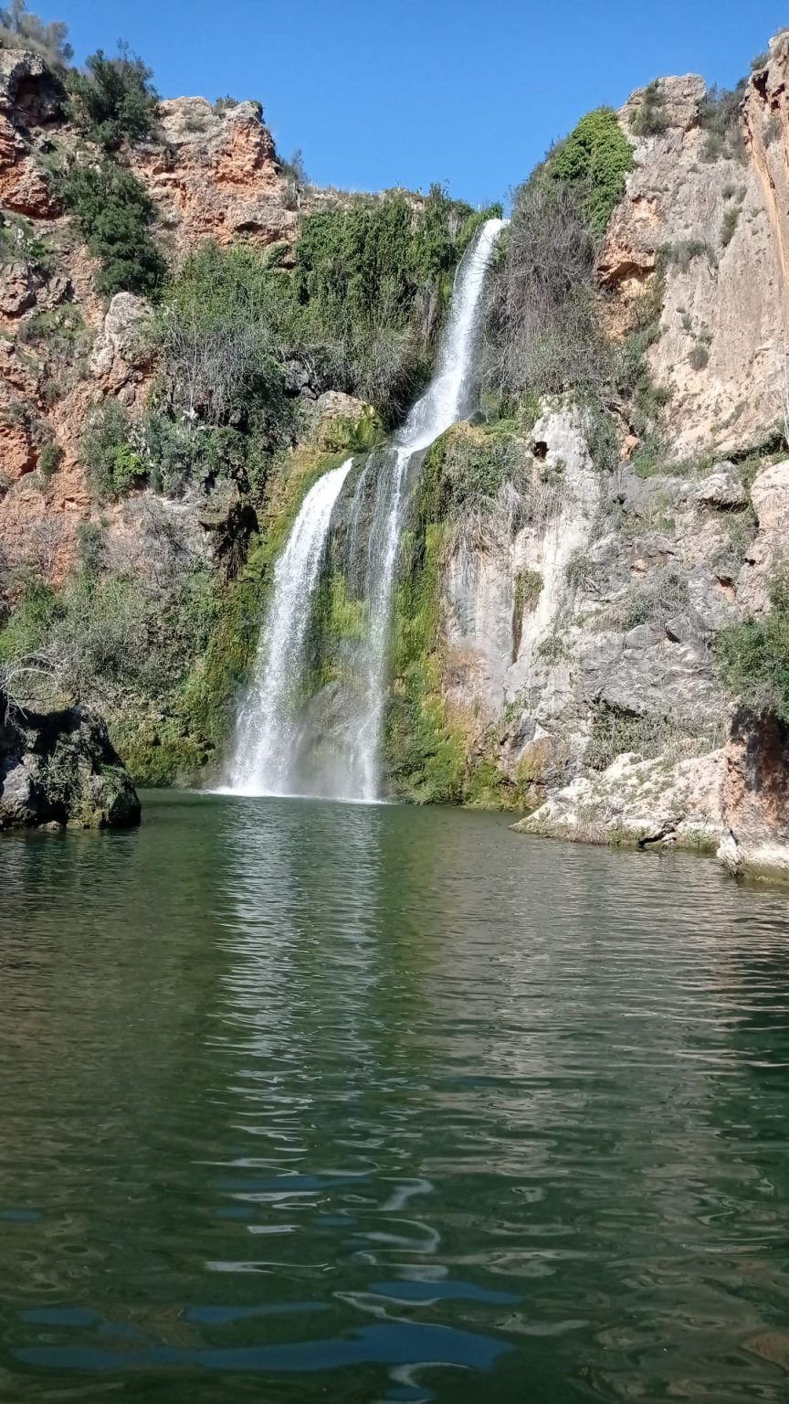 El Salto de Chella. sin duda, el más emblemático del municipio de Chella.